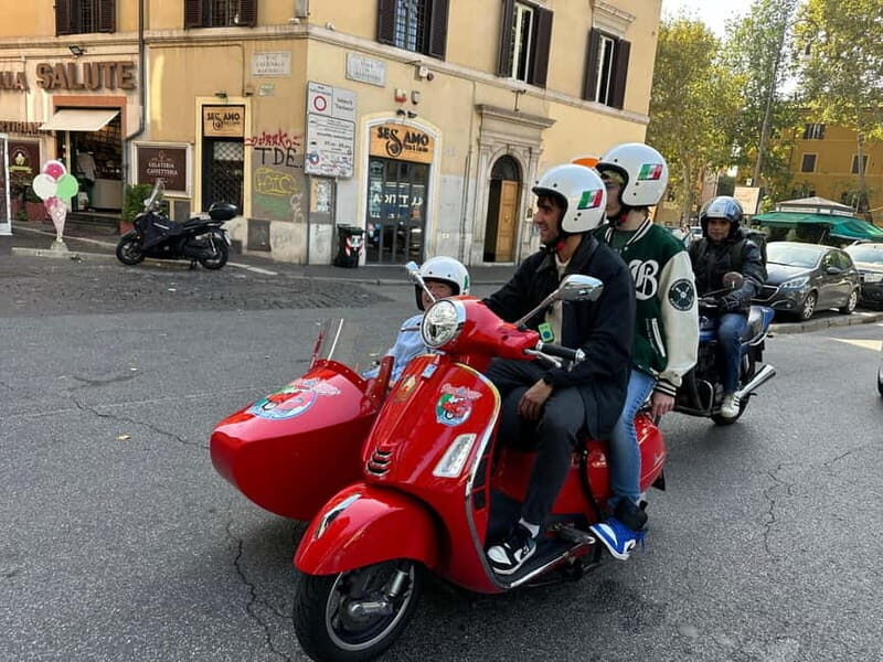 Rome in Vespa: Private Sidecar Sightseeing Tour with Gelato - Who Will Love This Tour?