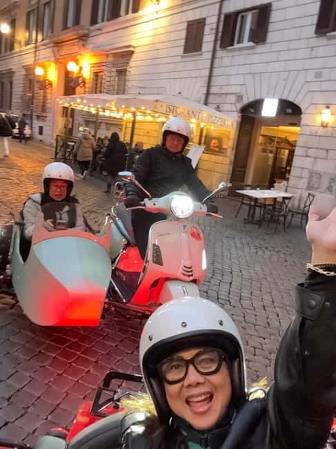 Rome in Vespa: Private Sidecar Sightseeing Tour with Gelato - The Sum Up