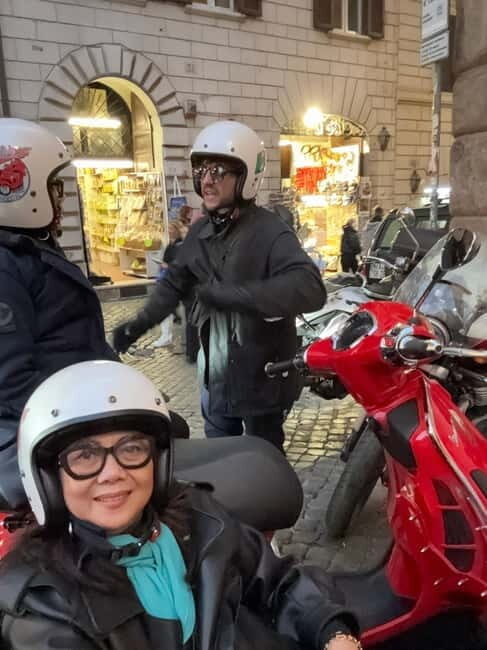 Rome in Vespa: Private Sidecar Sightseeing Tour with Gelato - FAQ