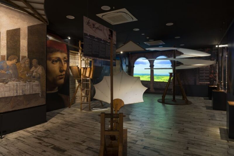 Rome: Leonardo Da Vinci Experience Entry Ticket - Key Points