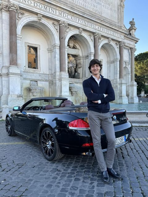 Rome: Luxury Convertible Tour with Italian Gourmet Delights - Key Points