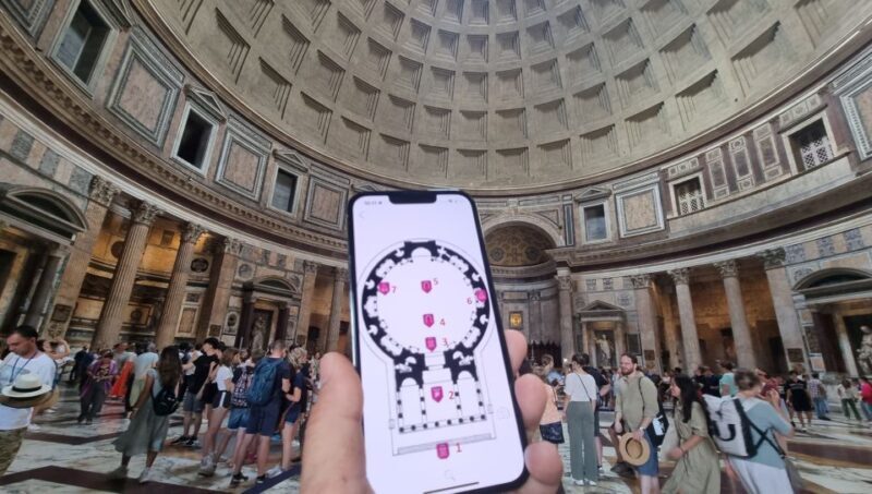 Rome: Monuments Audio Guide with Pantheon, no entry ticket - Key Points