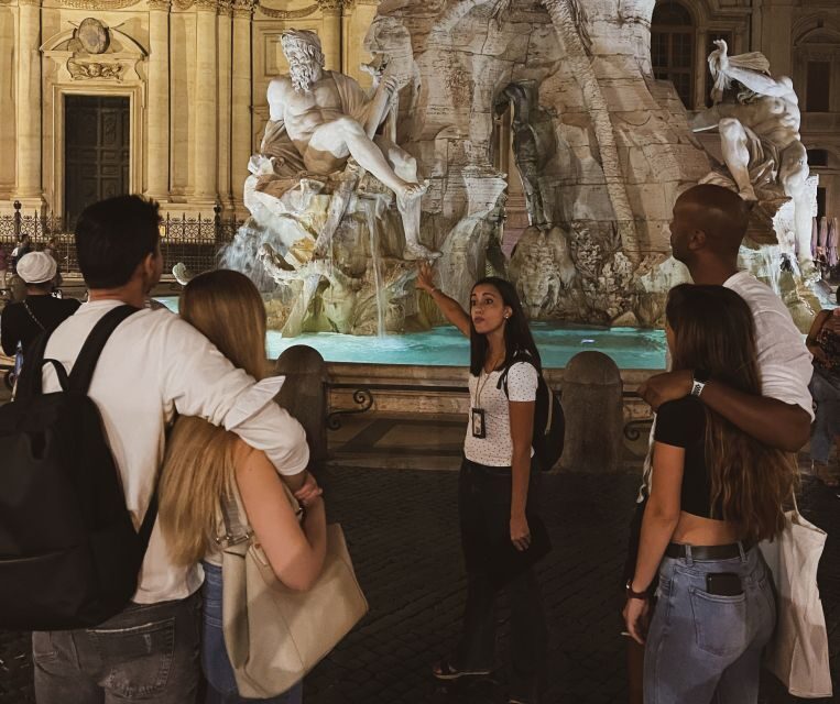 Rome: Moonlight Walking Tour  Free for Kids - Detailed Breakdown of the Itinerary