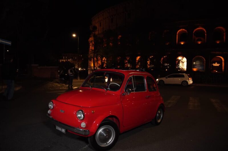Rome: Night Magic Vintage Car Tour - Key Points
