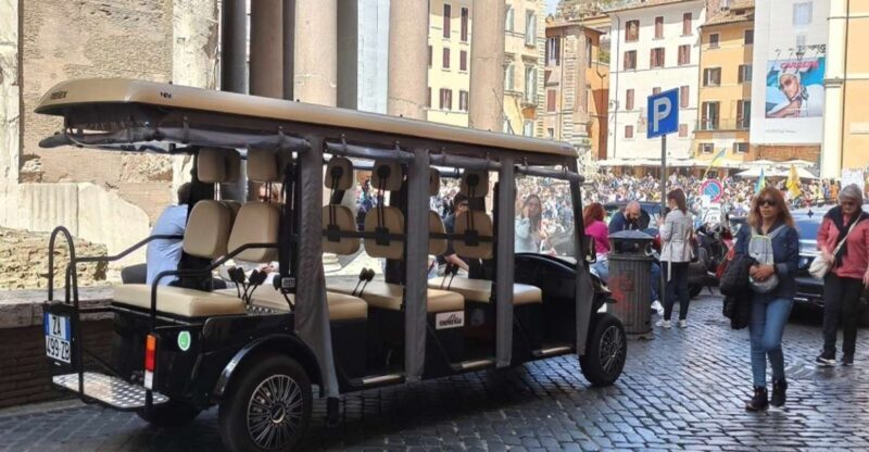 Rome: Night Tour of the City by Golf Cart - Key Points