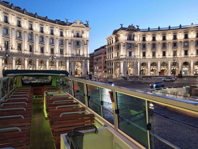 Rome: Nighttime Tour by Open-Top Bus with Tasting Stop - An In-Depth Look at the Tour Experience