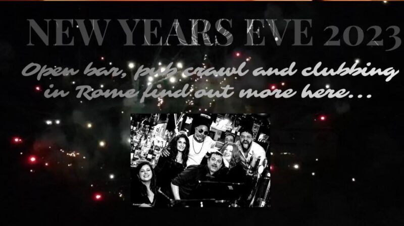 Rome: NYE Pub Crawl and Club - A Closer Look at Each Part of the Tour