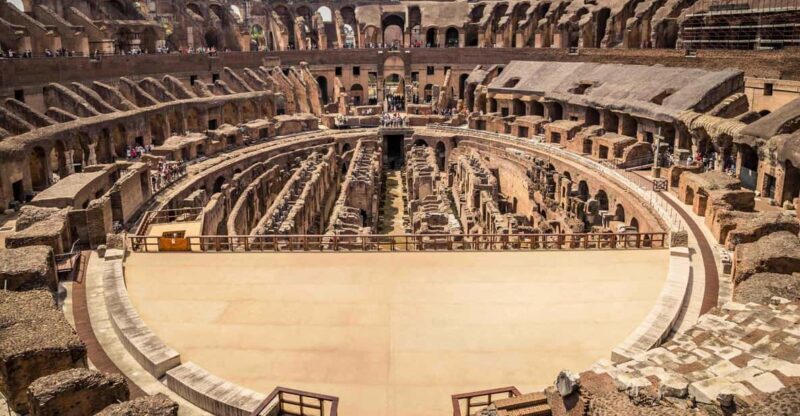 Rome: Out Of Crowds Colosseum Gladiator's Arena Guided Tour - FAQs