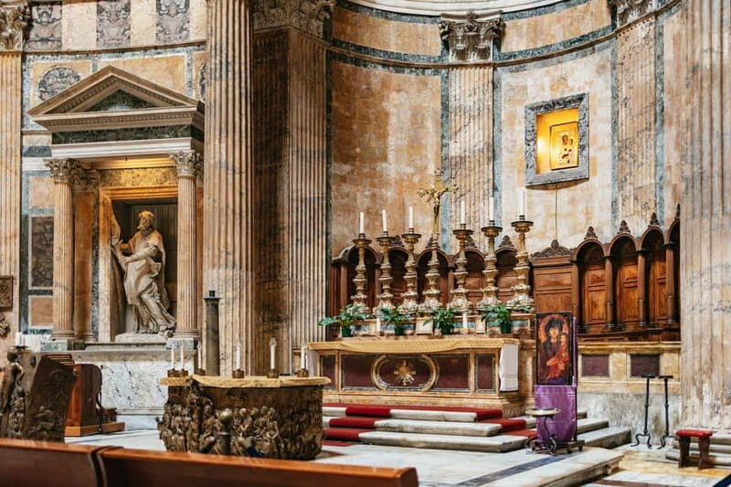 Rome: Pantheon Fast-Track Ticket and Official Audioguide - Key Points