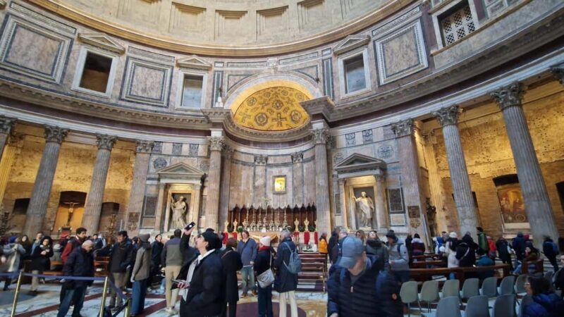 Rome: Pantheon Guided Tour with Entry Ticket - FAQs