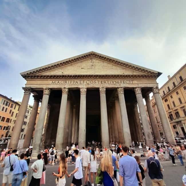 Rome: Pantheon Priority Entry Tickets + Interactive ENG App - FAQ