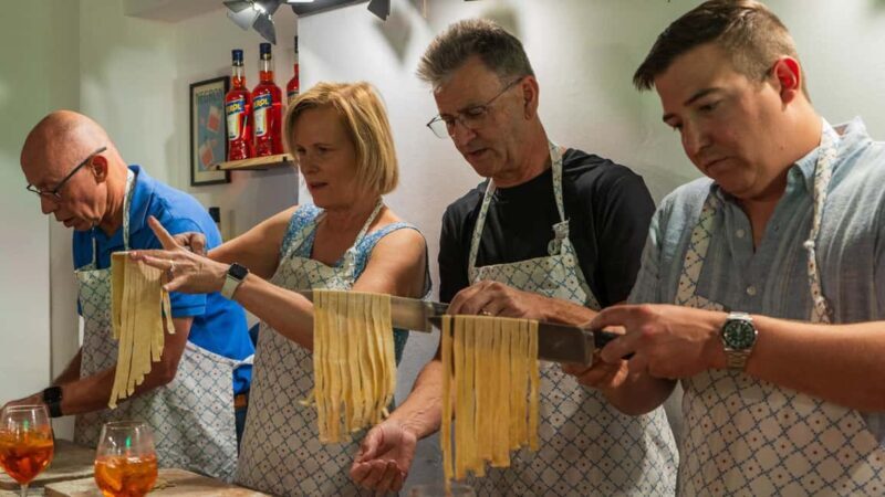 Rome: Pasta Cooking Class with 3 Italian Spritz Cocktails - FAQ