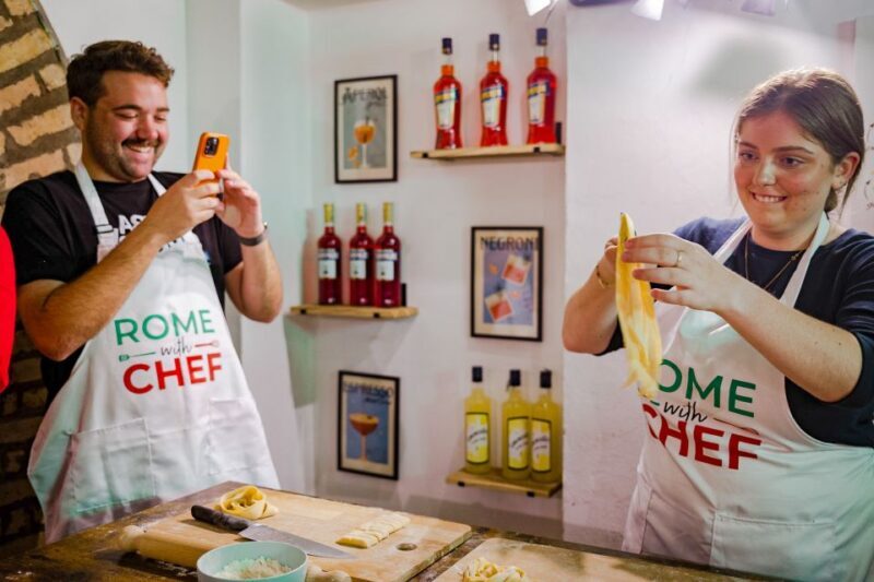 Rome: Pasta Cooking Class with Spritz Cocktails - FAQ