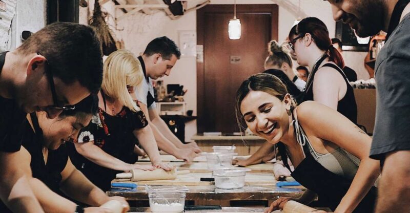 Rome: Pasta Making with Wine Tasting and Dinner in Frascati - Walking Tour of Frascati