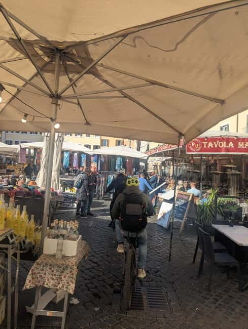 Rome: Pedal and Taste the Top 5 Tastings with e-Bike Tour - The Itinerary: A Closer Look