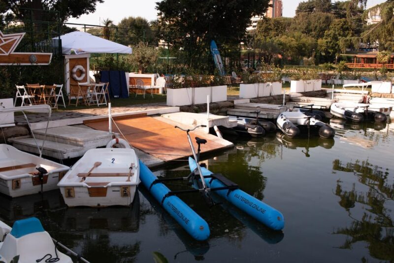 Rome: Pedal on Water with a Waterbike Rental - Key Points
