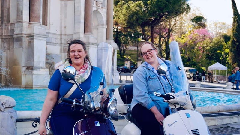 Rome: Personalized 2-Hour Vespa Ride  No Driving Needed - Key Points