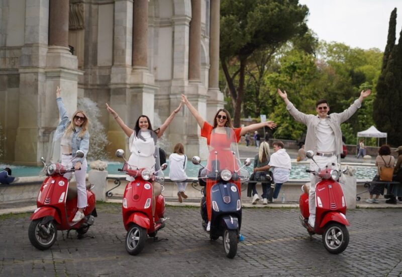 Rome: Photo Tour by Vespa Scooter - Key Points