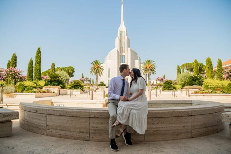 Rome: Photoshoot at Rome Italy Temple - Starting Point: The Rome Italy Temple