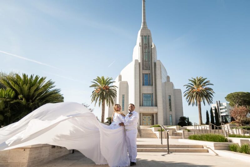 Rome: Photoshoot at Rome Italy Temple - Turnaround and Delivery