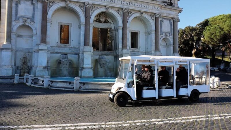 Rome: Piazzas, Fountains, Monuments & Basilicas by Golf Cart - Exploring Rome in Style: A Golf Cart Adventure