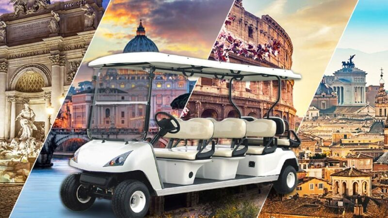 Rome: Piazzas, Fountains, Monuments & Basilicas by Golf Cart - The Sum Up