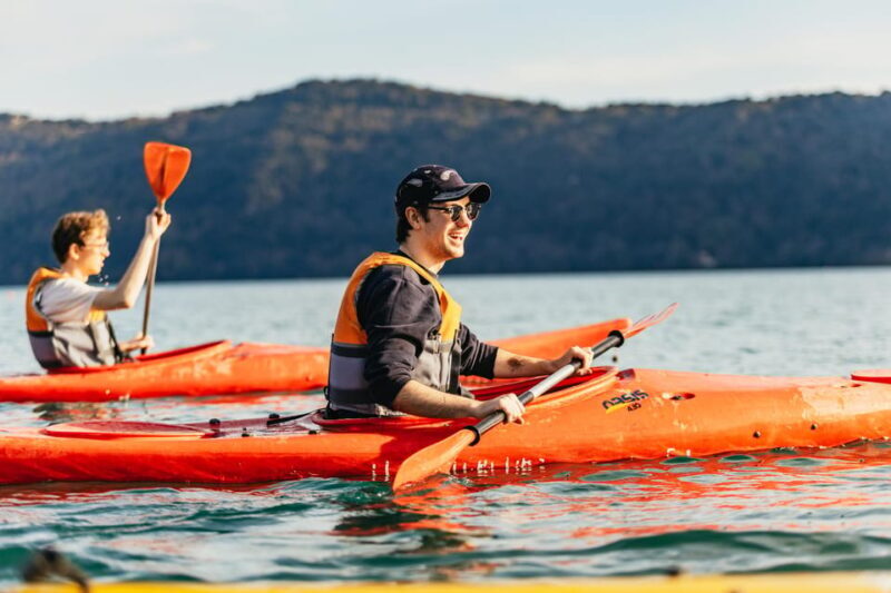 Rome: Popes' Lake, Kayak Tour with Swimming & Roman Pizza - Key Points