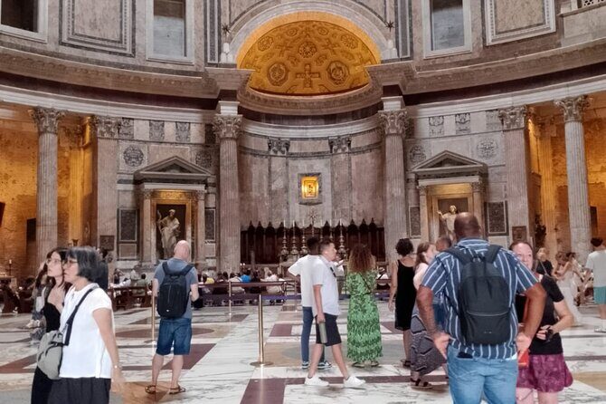 Rome :Priority entrance ticket Pantheon with scheduled access - Key Points