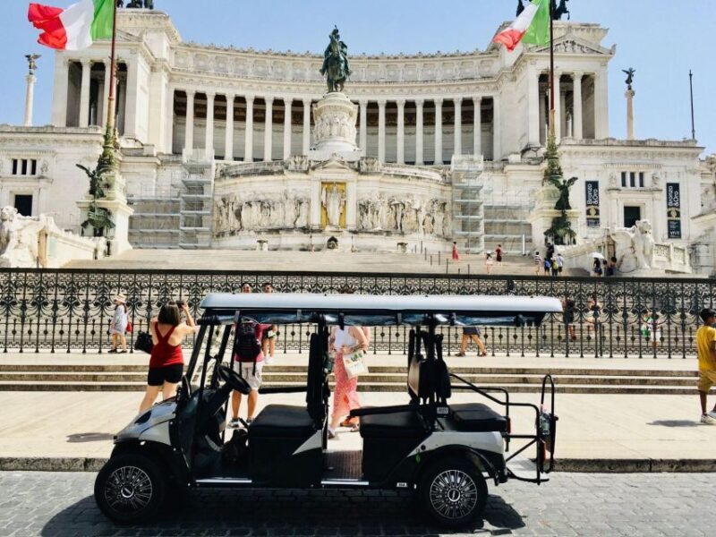 Rome: Private City Sightseeing Tour by Golf Cart - An Innovative Way to See Romes Major Sights
