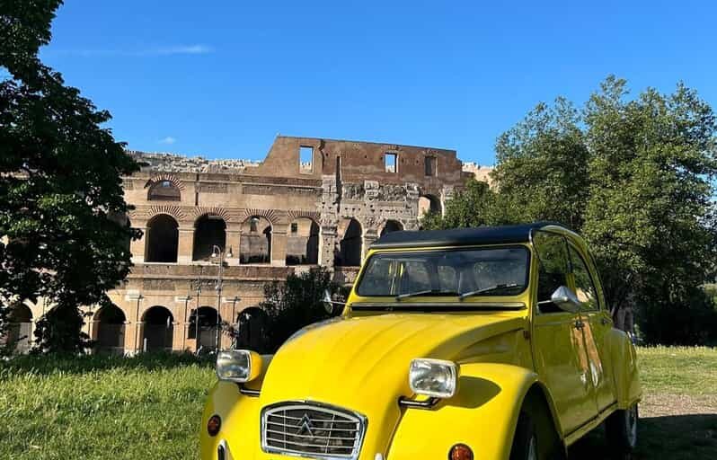 Rome: Private City Tour in a Cabriolet Vintage Car - Key Points