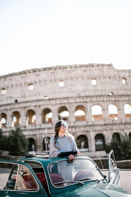 Rome: Private Fiat 500 or Vespa Wheely Tour with Photoshoot - Key Points