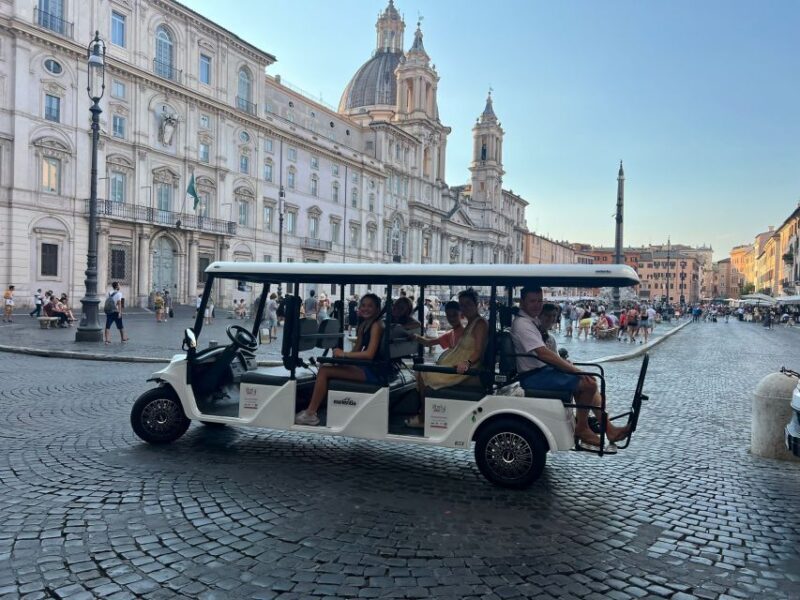 Rome: Private Golf Cart City Highlights Tour - The Value for You