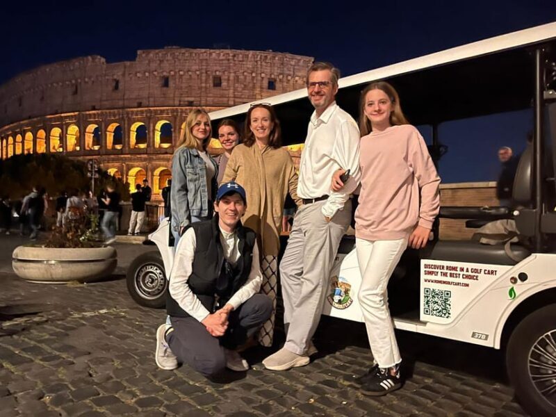 Rome: Private Golf Cart Night Sightseeing Tour & Aperitivo - Itinerary Breakdown: What Makes Each Stop Special