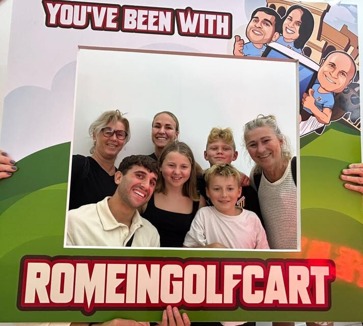 Rome: Private Golf Cart Night Sightseeing Tour & Aperitivo - The Authentic Roman Experience & Unique Aspects