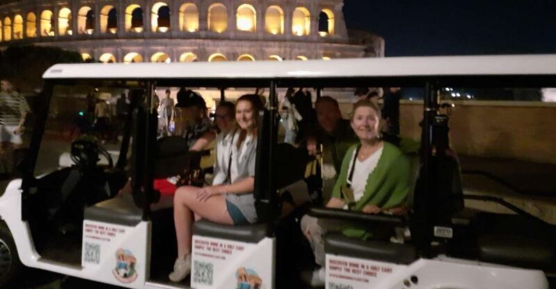 Rome: Private Golf Cart Night Sightseeing Tour & Aperitivo - FAQ
