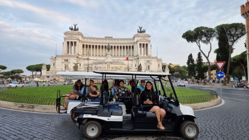 Rome: Private Golf Cart Tour - The Experience of the Day