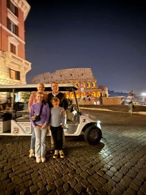 Rome: Private Golf Cart Tour by night 2 hours with Aperitivo - Final Thoughts: Who Will Love This Tour?