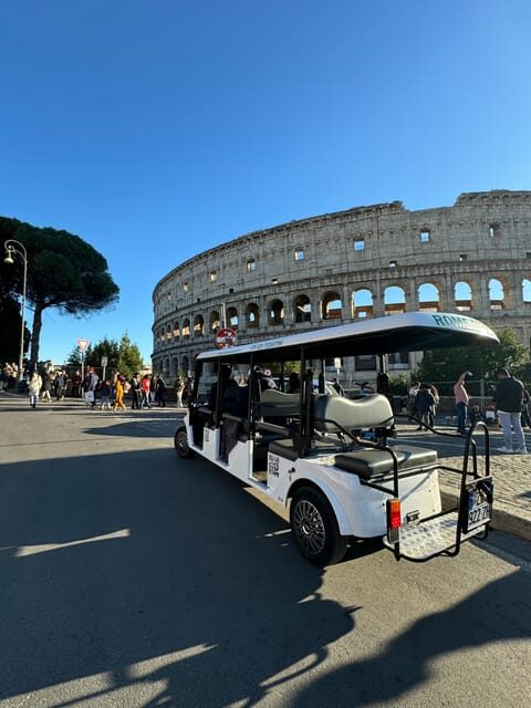 Rome: Private Golf Cart Tour in 3hours with Food Tasting - The Itinerary: A Closer Look
