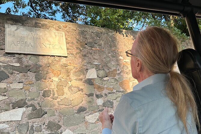 Rome Private Golf Cart tour of Catacomb and Ancient Appian Way - An In-Depth Look at the Itinerary