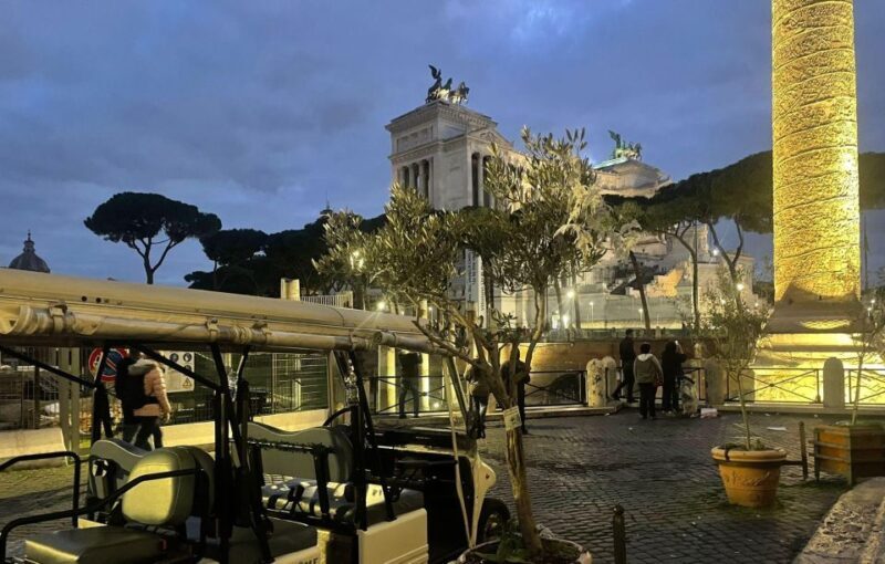 Rome: Private Golf Cart Twilight Tour Rome with Aperitivo - What Makes This Tour Special?