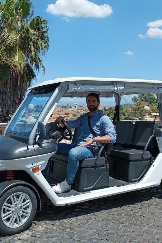 Rome: Private Night Golf Cart Tour - Key Points