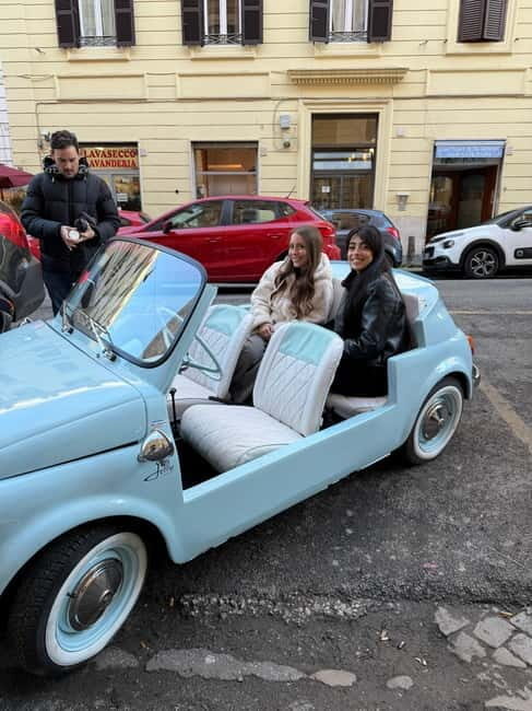 Rome: Private Open-Top Fiat 500 Tour with Driver - Key Points