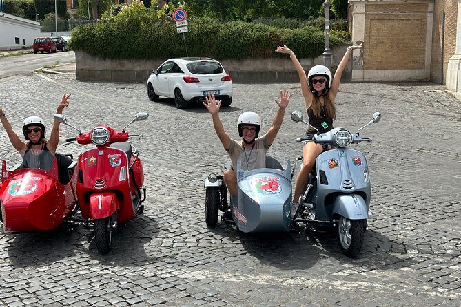 Rome Private Tour in a Vintage Vespa Sidecar Style for 90 Minutes - The Sum Up