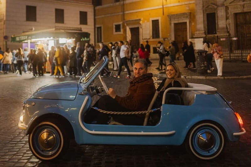 Rome: Private Vintage Cabrio Tour Inspired by La Dolce Vita - Key Points