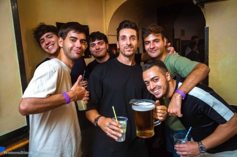 Rome: Pub Crawl and Ultimate Party with Open Bar and Pizza - What to Expect at Each Stop