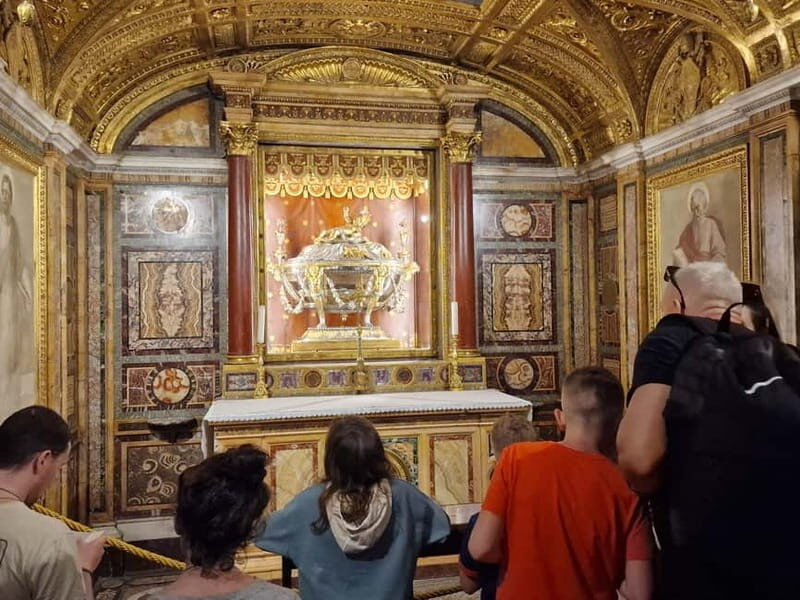 Rome: Relics from the Passion of the Christ Walking Tour - Exploring Rome’s Sacred Relics: Passion of the Christ Walking Tour