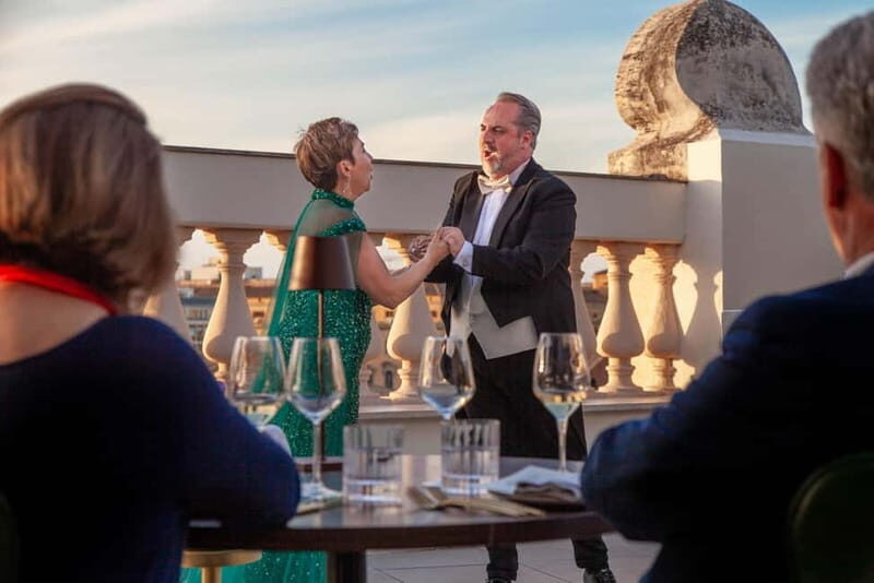 Rome: Rooftop Gourmet Dinner & Opera Performance - Key Points