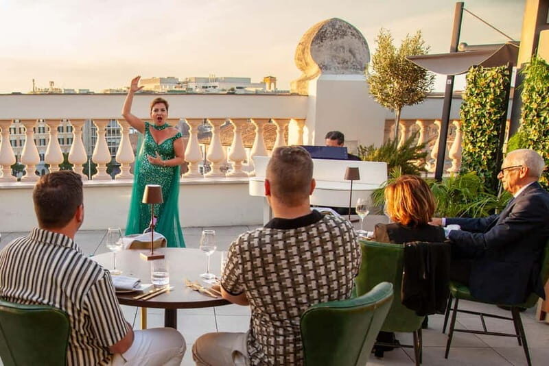 Rome: Rooftop Gourmet Dinner & Opera Performance - The Venue: Seen by Olivier at Palazzo Naiadi