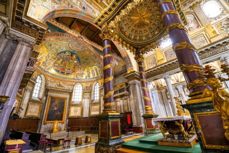 Rome: Santa Maria Maggiore and Panoramic Dome Guided Tour - Key Points