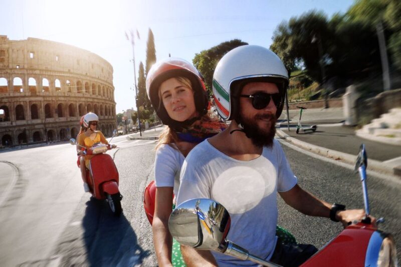 Rome: Self-Driven Sightseeing Tour by Vespa - Key Points
